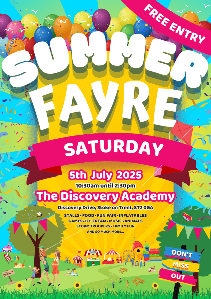 Summer Fayre 2025 | The Discovery Academy | Stoke on Trent | Part of ...